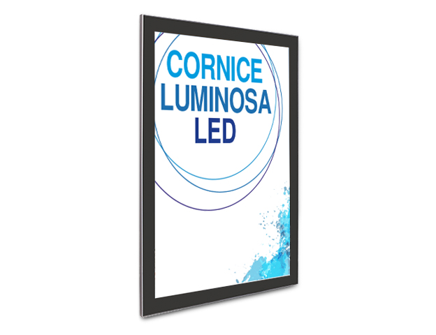 Cornice luminosa a led